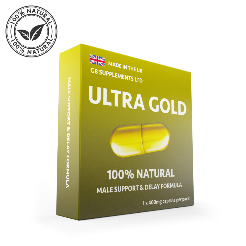 Male Health Support Capsules - Ultra Blue, Max and Gold